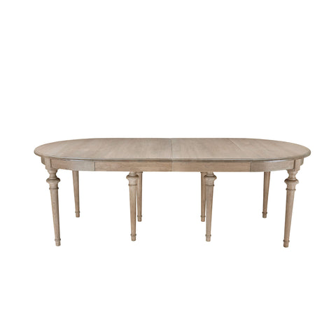 Brunswick Extending Weathered Oak Dining Table
