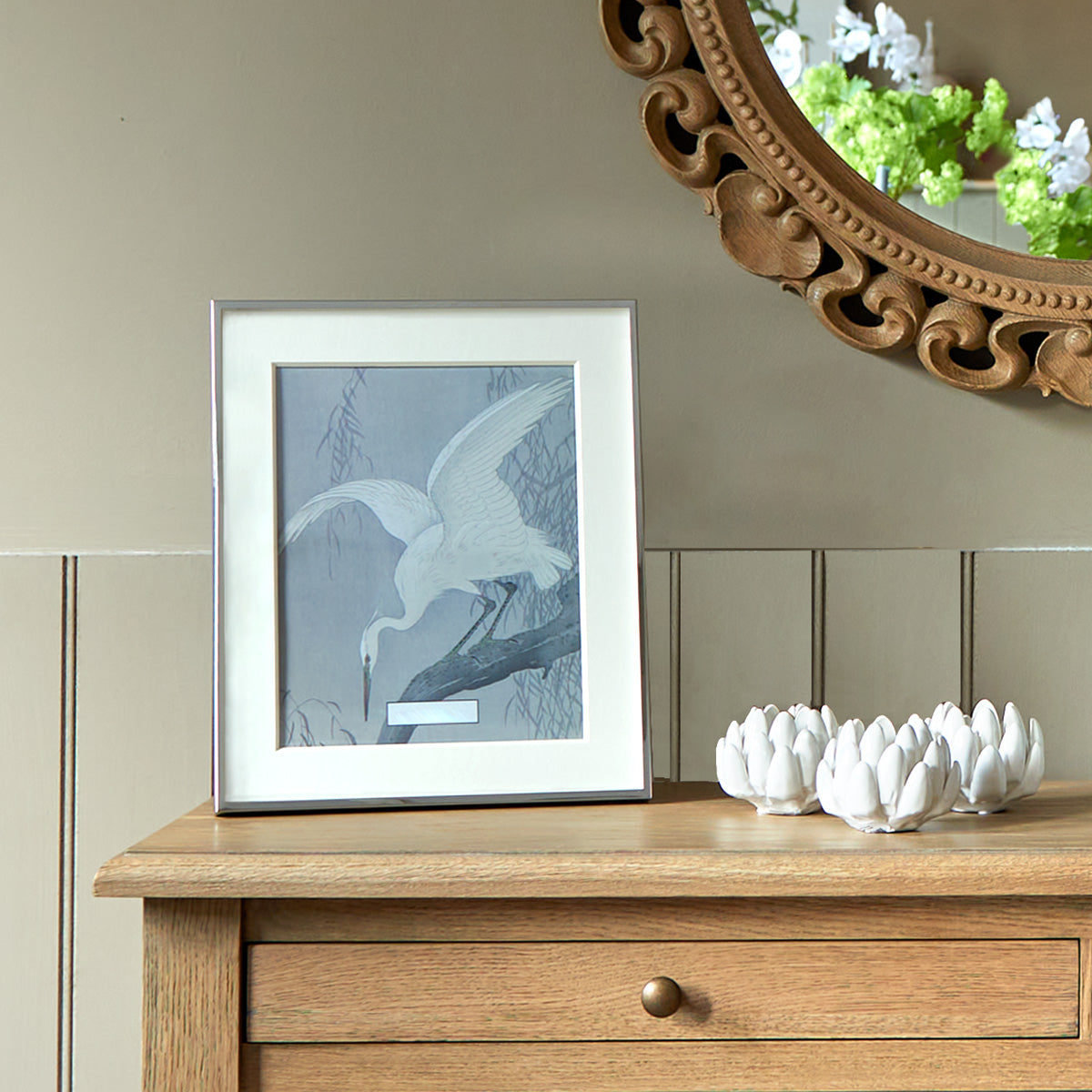 Stainless steel photo frame large – La Residence Interiors